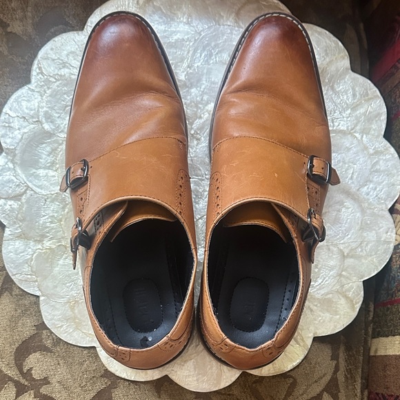 Bar III | Shoes | Bar Iii Mens Tan Double Monk Strap Shoes | Poshmark